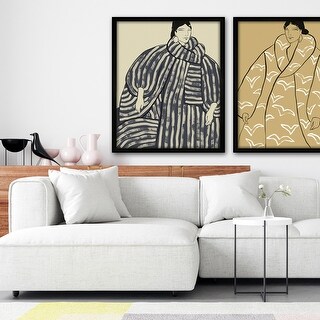 Couture Girl - Edith Framed Art Giclee Under Glass - Bed Bath & Beyond ...