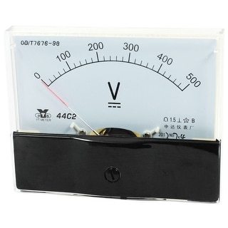 Measurement Tool Analog Panel Voltmeter DC 0 - 500V Measuring Range ...
