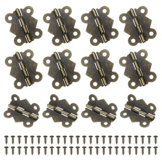 Small Hinges for Wooden Box, Folding Butt Hinges Cabinet Hinges with ...