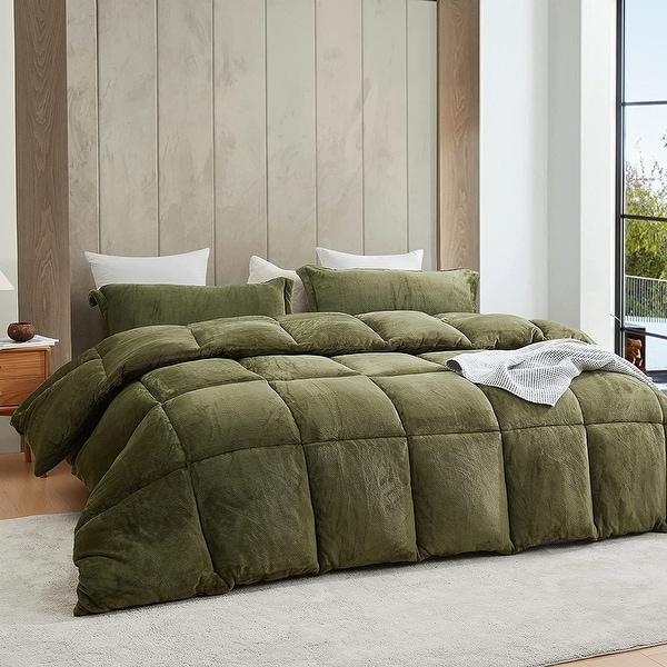 Carson Carrington Bramming Green Cotton Comforter Set - On Sale - Bed ...