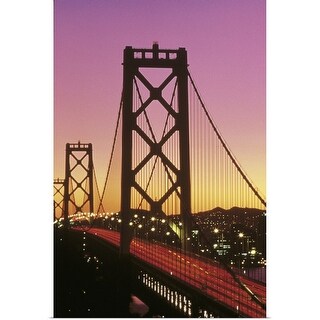 "Bay Bridge San Franscisco CA" Poster Print - Bed Bath & Beyond - 16854894