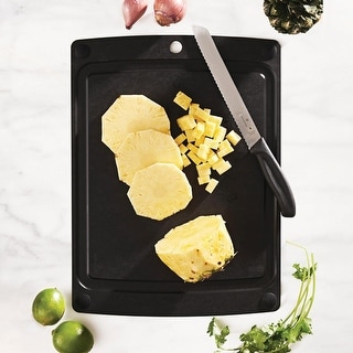 Integrated cutting board with non-slip feet and juicer - Bed Bath ...