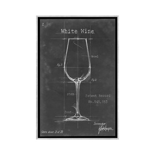 iCanvas "Barware Blueprint IV" by Ethan Harper Framed - Bed Bath ...