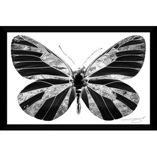 "Silver Butterfly" by Jodi Print on Acrylic - Bed Bath & Beyond - 36536700