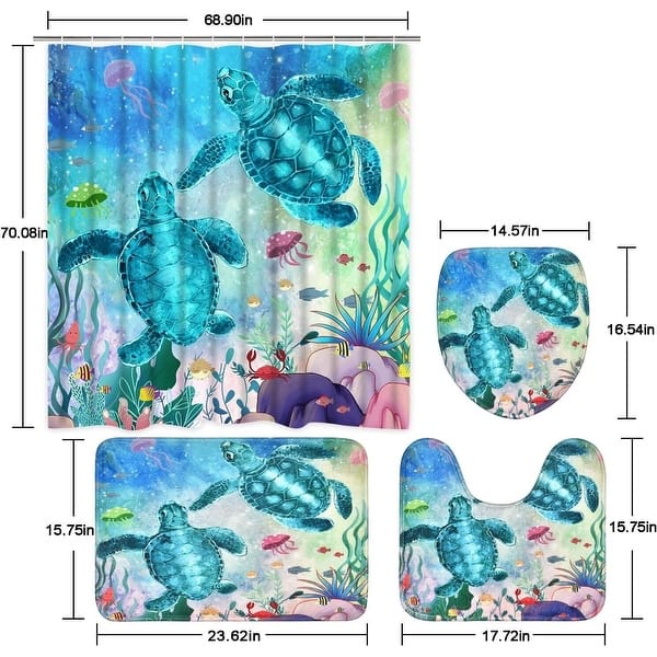 Sea Turtle Bathroom Set - Bed Bath & Beyond - 39679907