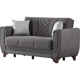 Pontu Modern One Love Seat One Chair Living Room Set - Bed Bath ...