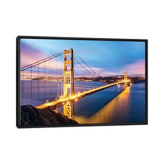 iCanvas "Golden Gate Bridge At Dawn, San Francisco" by Matteo Colombo ...