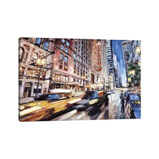 iCanvas "Randolph Street" by Roger Disney Canvas Print - Bed Bath ...