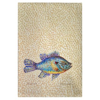 Pumpkinseed Fish Guest Towel - 20x20 - Bed Bath & Beyond - 40858118