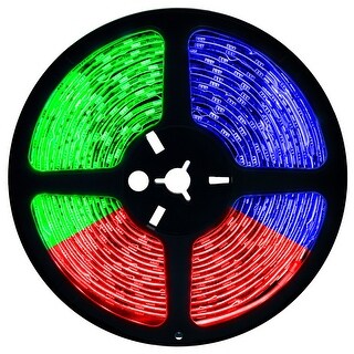 16.4 Feet RGB Color Changing LED Strip Light with 12 Volt for Outdoor ...