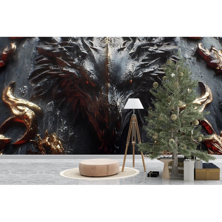 gothic wall mural