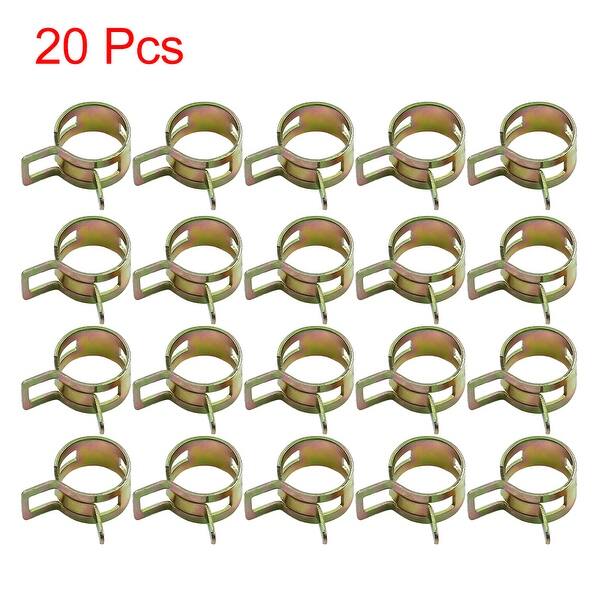 20pcs Car Fuel Line Spring Clips Water Pipe Air Tube Clamps Hose ...