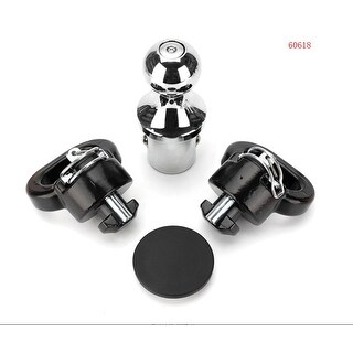 60618 Gooseneck Hitch Kit, with 2 Gooseneck Safety Chain Anchors - Bed ...