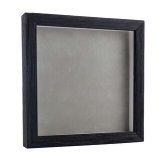 20x20 Shadow Box Frame Barnwood Black Wood - Bed Bath & Beyond - 38732645