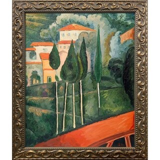 La Pastiche Amedeo Modigliani 'Landscape, Southern France' Hand Painted ...