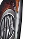NHRA Flames Logo Embossed Shaped Metal Wall Sign - 16.5" x 10" - Bed ...