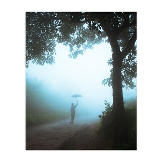 Man in fog Photography Fog Landscape Nature Tree Art Print/Poster - Bed ...