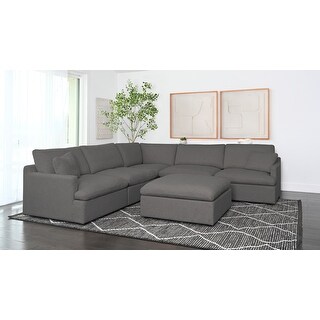 Abbyson Living Capri 6 Piece Modular Sectional - Bed Bath & Beyond ...