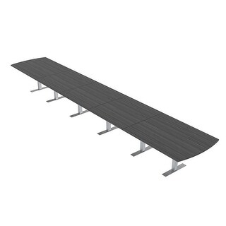22Ft Arc Rectangle Modular Conference Table Electric Modules T-Bases ...