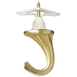 HILLMAN 75Lb Lg Brass Versa Hook - Bed Bath & Beyond - 12464514