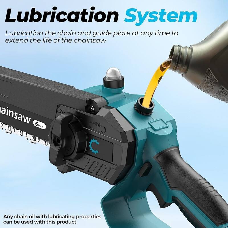Upgraded Brushless Mini Chainsaw - Overstock - 38053479