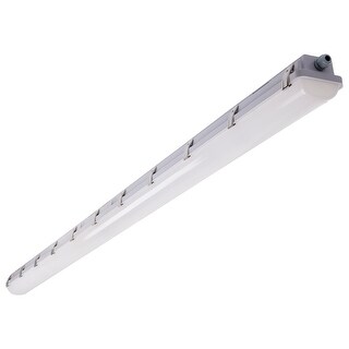 8Ft Vapor Proof Linear Fixture CCT & Wattage Selectable IP65 and IK08 ...