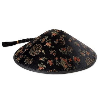 Pack of 6 Traditional Style Asian Sun Hat with Braid Costume ...