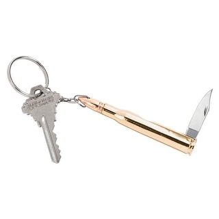Bullet Shaped Key Chain with Knife, 5"L - Silver - Bed Bath & Beyond ...