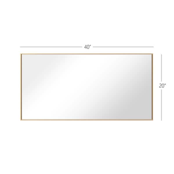 Ledel Framed Bathroom Vanity Mirror Rectangle Wall Mirror - Bed Bath ...