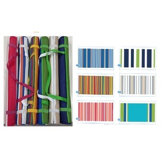 Polyweave Beach Mat (2.5' X 6') (Asstd) - Set of 6 - Bed Bath & Beyond ...