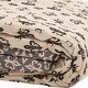 Black Farmhouse Bedding VHC Elysee Quilt Cotton Fleur-De-Lis Patchwork ...