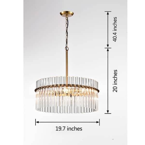 Casandra 5-light Crystal Chandelier - Bed Bath & Beyond - 15977442