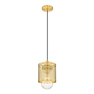 Kipton 1 Light 6 inch Rubbed Brass Mini Pendant Light - Bed Bath ...