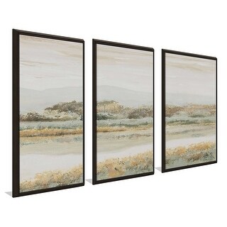 "Rio Lindo II" Print on Floating Canvas Set of 3 - Bed Bath & Beyond ...