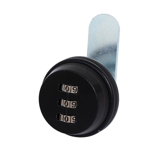 18mm Cylinder 3-Dial Combination Cam Lock Camlock for Cabinet Drawer ...