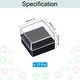 Clear Plastic Gift Box for Pin, Small Brooch Storage Boxes Jewelry Box Display Container with ...