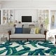 Handmade Miami Wispy Palm Indoor/ Outdoor Area Rug - Bed Bath & Beyond ...