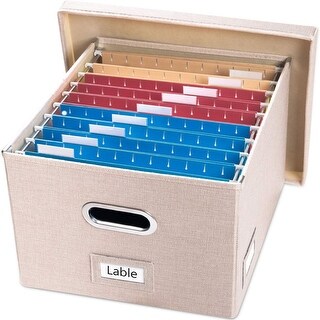 File Organizer Box - Set of 1 (17x14x11.2 inch) - Bed Bath & Beyond ...