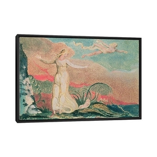 iCanvas "Thel In The Vale Of Har (Illustration From The Book Of Thel ...