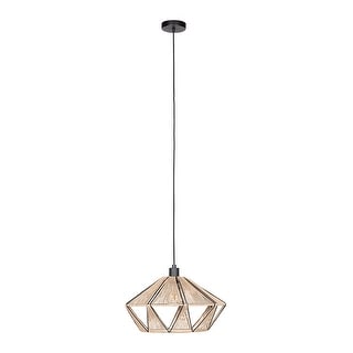 EGLO Adwickle 1-Light Dual Mount Ceiling or Pendant Light - Bed Bath ...