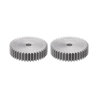 2pcs Spur Gear 6mm Inner Hole Gear 41T Mod 1 Carbon Steel Motor Gear ...