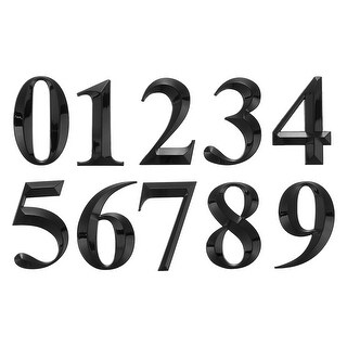House Numbers for Outside, Self Adhesive Mailbox 3D Door Number ...