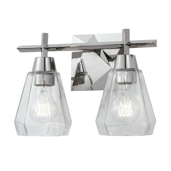 Norwell Lighting Arctic Bath 2 Light 13" Wide Bathroom Vanity Light ...