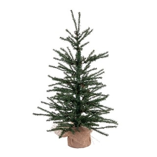 Vickerman 24" Angel Pine Artificial Christmas Tree, Unlit - 2' - Bed ...