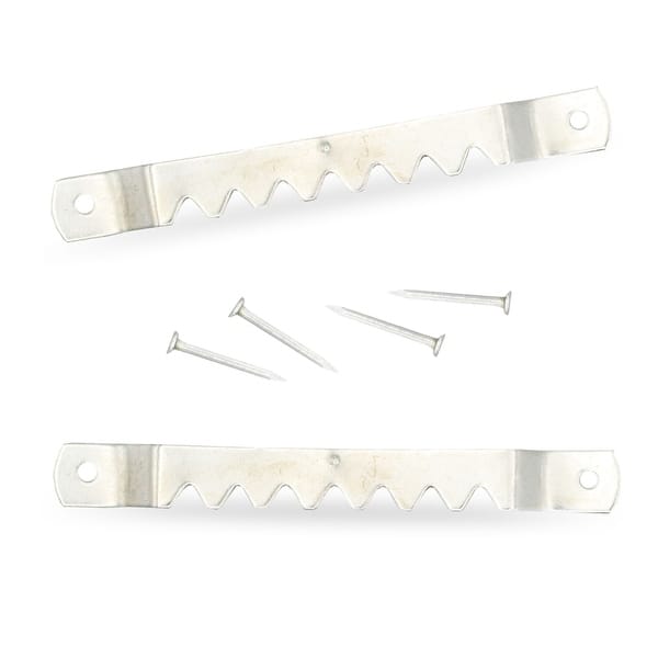 Small Silver Sawtooth Hangers for Hanging Picture Frames Pack of 100 ...