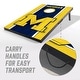 Michigan Wolverines NCAA Compact 2x3 Tailgate Cornhole Board Set - Bed ...