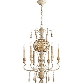 Quorum International 6356-6 Leduc 6 Light 21" Wide Single Tier ...