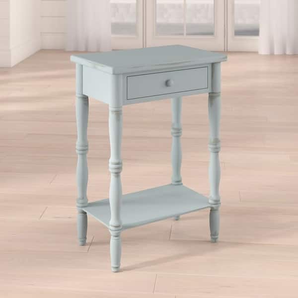 Farmhouse Hughes Rectangular 31-inch Wood Accent Table - On Sale - Bed ...