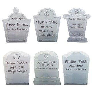 Tombstone Yard Signs, 6-pack - Bed Bath & Beyond - 40192301