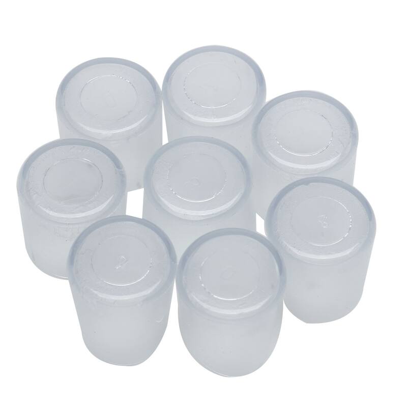 Desk Legs Cap End Feet Furniture Floor Protector 8pcs 20mm Inner Dia ...